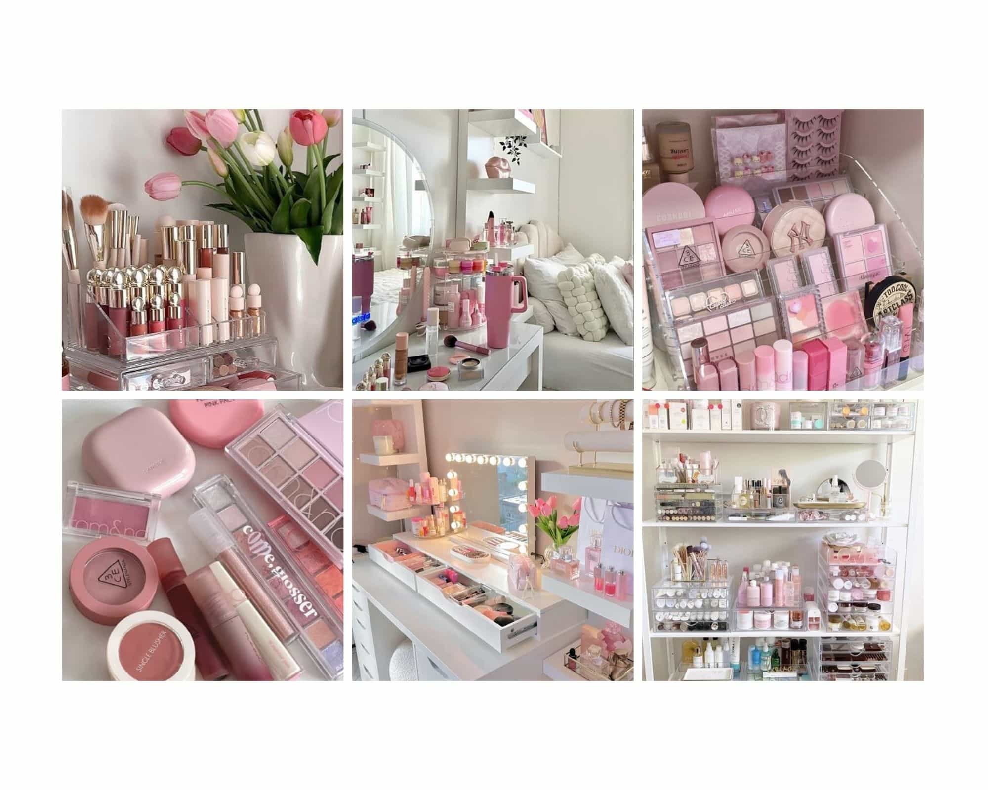 Aesthetic Makeup Shelf Organization: Simple Tips